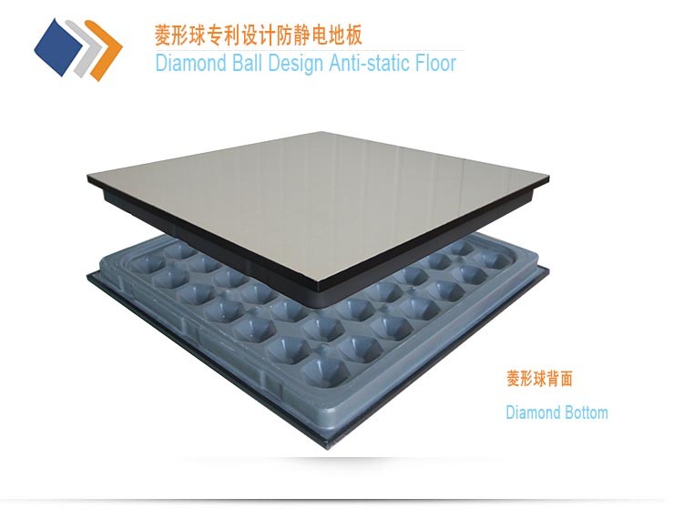 Ceramic Finish Steel Access Floor